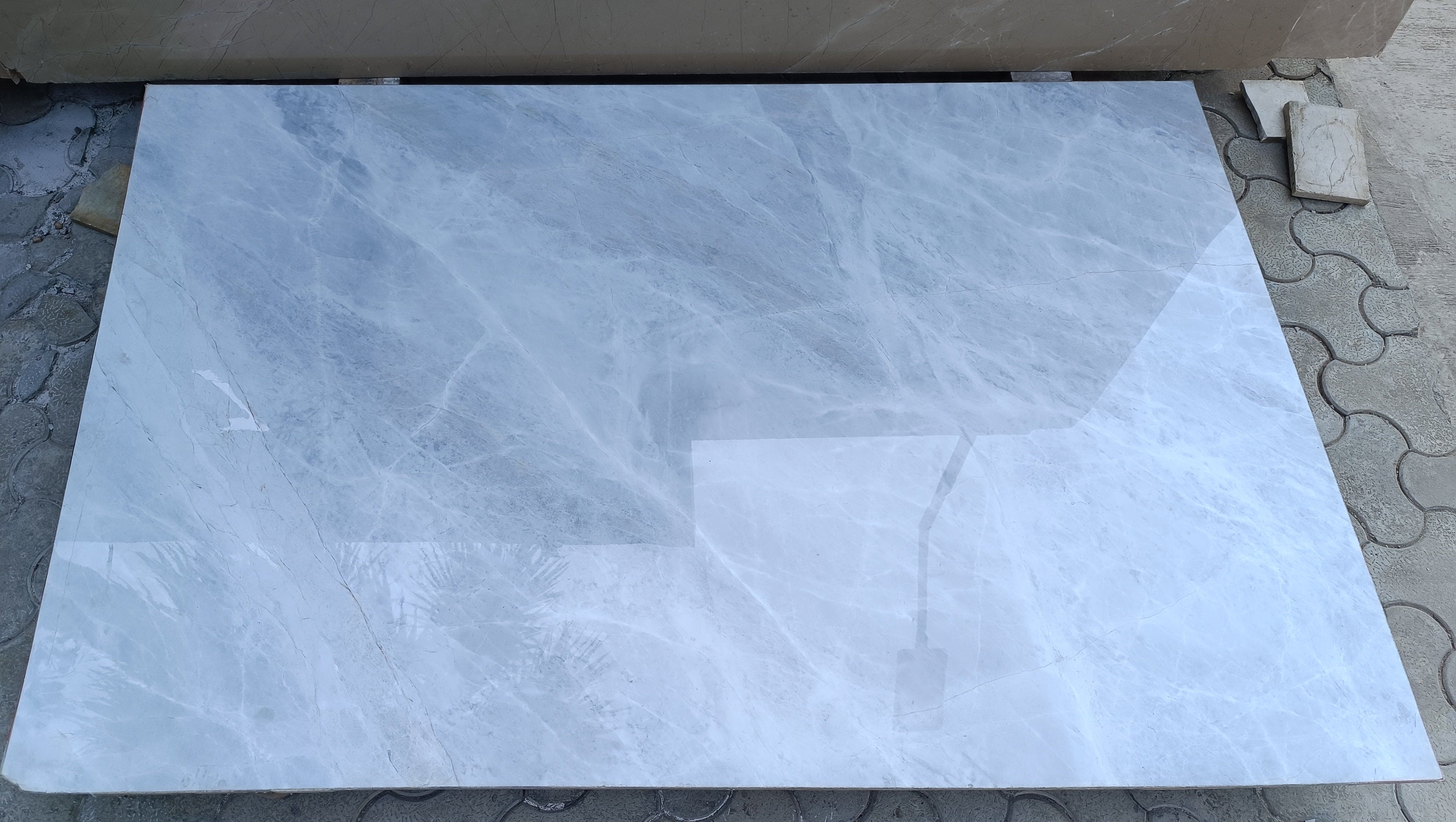 Azurro Mist White-Grey Marble – Rynestone